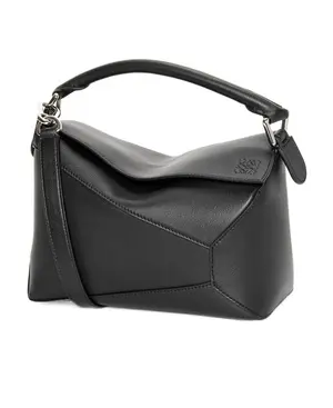 Loewe Puzzle Small Shoulder Bag - Black
