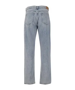 SAMSOE SAMSOE Denim Trousers With Belt Loops
