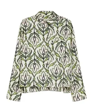 Max Mara Silk Twill Shirt - White