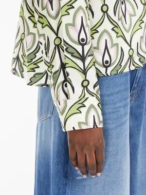 Max Mara Silk Twill Shirt