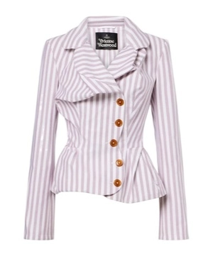 VIVIENNE WESTWOOD Fitted Blazer - White