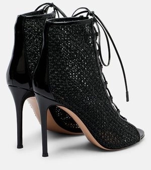 GIANVITO ROSSI Solid Color Leather Sandals