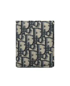 Dior Trifold Wallet - Black