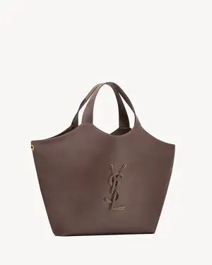 Saint Laurent Icare Tote Bag In Smooth Leather
