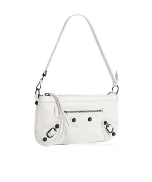 Balenciaga Le City Pouch On Strap - White