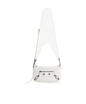 Balenciaga Le City Pouch On Strap - White