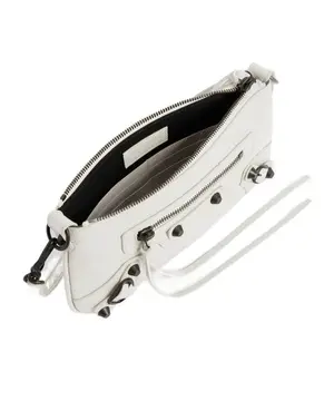 Balenciaga Le City Pouch On Strap - White