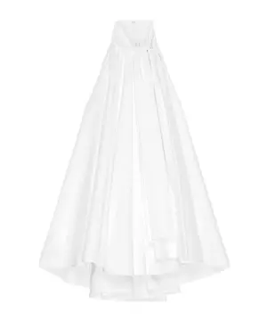 Givenchy Mini Dress In Poplin With Bow - White