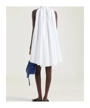 Givenchy Mini Dress In Poplin With Bow
