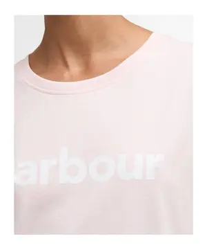 Barbour Hartland Crewneck Logo T-shirt