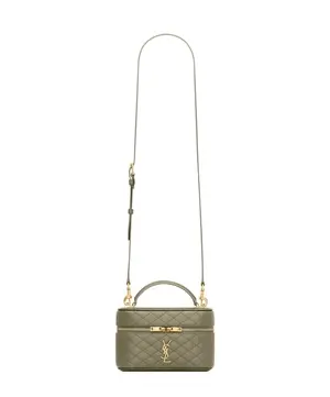 Saint Laurent Gaby Vanity Bag - Green
