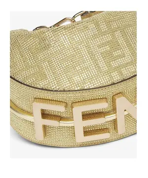 Fendi Ff Crystal Mini Bag