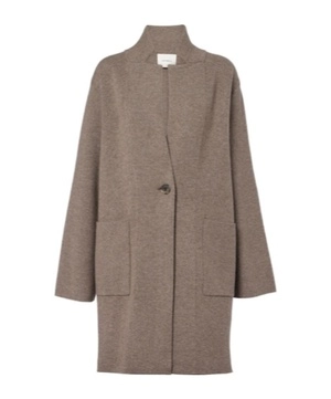 LISA YANG Anni Cashmere Coat - Gray