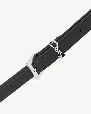 Saint Laurent Square Buckle Belt