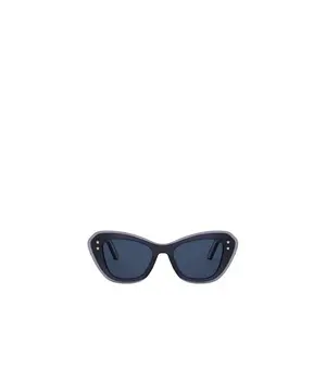 Dior Butterfly-frame Sunglasses - Blue