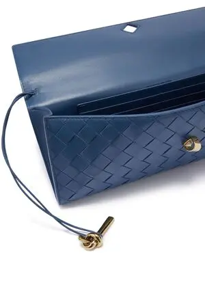 Bottega Veneta Andiamo Long Clutch With Top Handle