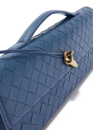 Bottega Veneta Andiamo Long Clutch With Top Handle
