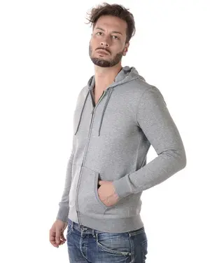 Emporio Armani Zip-up Hooded Sweater