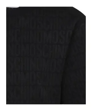 Moschino Short-sleeved T-shirt With All-over Logo