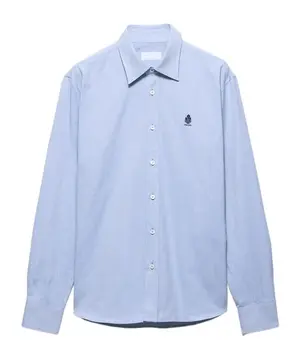 Prada Long-sleeved Shirt - Light Blue