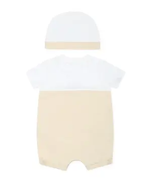 Moschino Jumpsuit And Hat Set