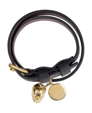 Alexander McQueen Wrap Skull Bracelet