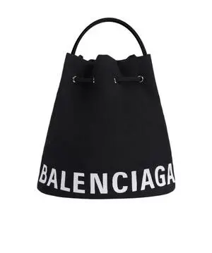 Balenciaga Medium Metro Shoulder Bag - Black