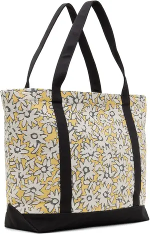 Maison Kitsuné Daisy Field Large Jacquard Tote