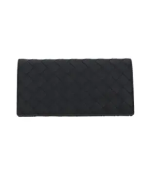 Bottega Veneta Intrecciato Weave Continental Wallet