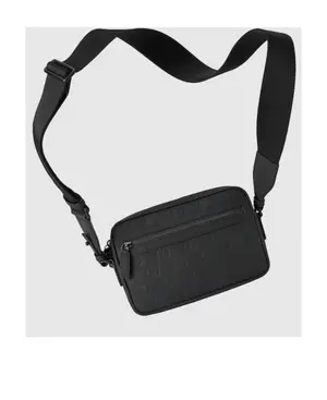 Gucci Monogrammed Zip-up Crossbody Bag