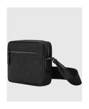 Gucci Monogrammed Zip-up Crossbody Bag