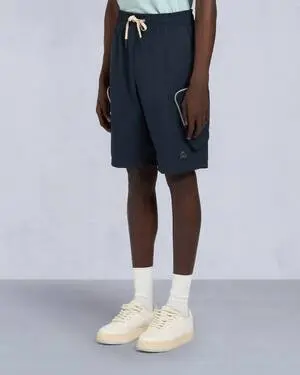 Moose Knuckles Tristan Crinkle Drawstring Shorts