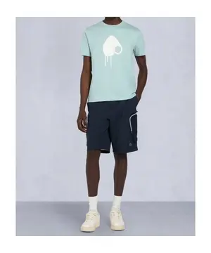 Moose Knuckles Tristan Crinkle Drawstring Shorts