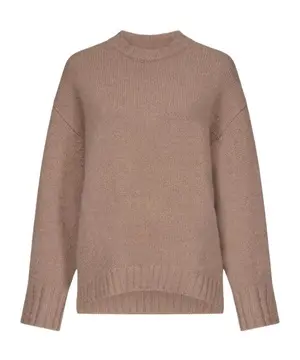 LOULOU STUDIO Long-sleeve Knit Top - Brown