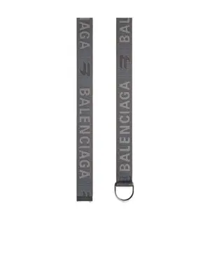 Balenciaga D Ring Belt - Gray