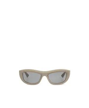 Bottega Veneta Logo Sunglasses - Brown