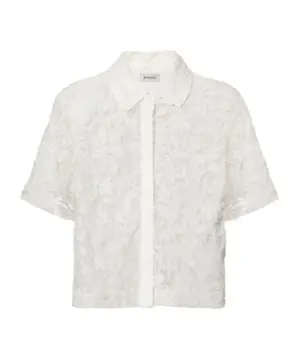 Simkhai Cotton Lace Shirt