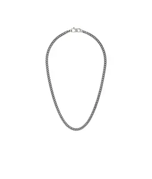 MAISON MARGIELA Curb Chain Necklace - Gray
