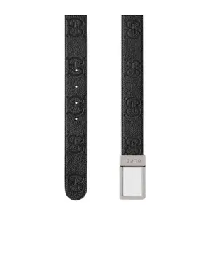 Gucci Monogrammed Embossed Belts