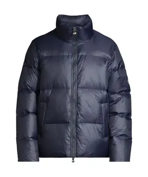 Pyrenex Long-sleeved Upright Collar Down Jacket - Black