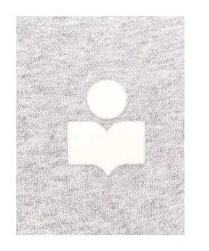Isabel Marant Étoile Milla Flocked Logo Crewneck Sweatshirt