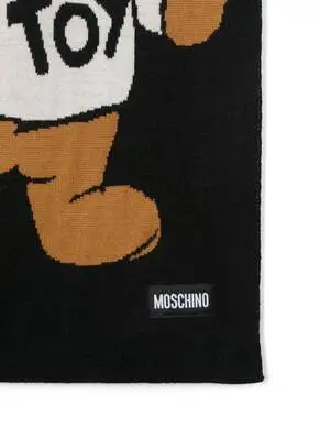 Moschino Teddy Bear-motif Scarf