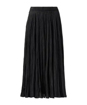 JOSEPH Sully Pleated Midi Skirt