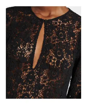NILI LOTAN Lace Maxi Dress