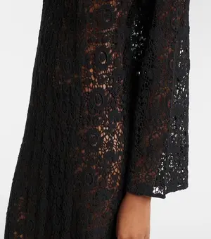 NILI LOTAN Lace Maxi Dress