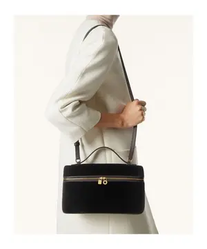 Loro Piana Extra Pocket L27 Shoulder Bag - Black
