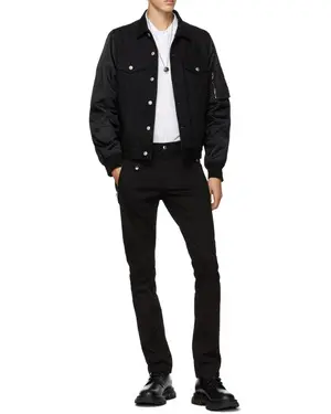 Alexander McQueen Skull Patch Polo Shirt