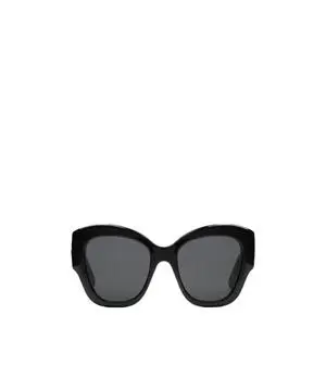 Gucci Gg Tinted Cat-eye Sunglasses - Black