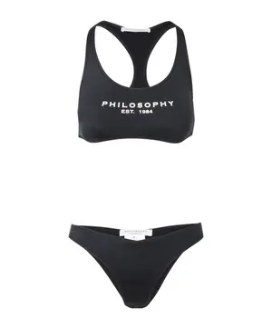 Philosophy Di Lorenzo Serafini Logo Bikini - Black