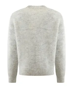 Drole De Monsieur Long-sleeved Knitted Cardigan